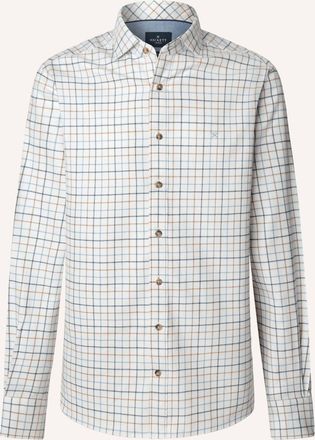 Hackett Freizeithemd Lge Flannel Tattersall blau