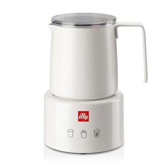 Illy Milk Frother Elektrischer Milchaufschäumer für heißen und kalten Milchschaum und heiße Schokolade