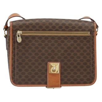 Celine Pre-owned Vintage Canvas Cross Body Bag - - Pre-owned - Damen - Braun - ONE SIZE