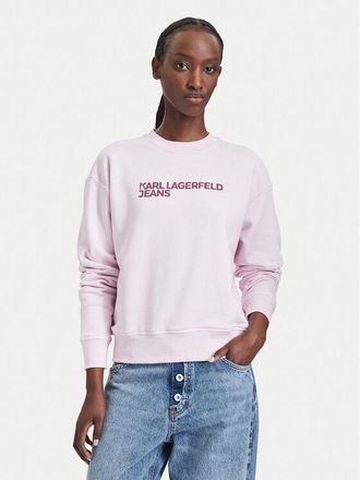 Karl Lagerfeld Sweatshirt A1W20005 Hellrosa Regular Fit