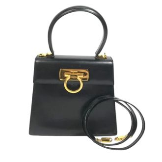 Ferragamo Pre-owned Leder Handtaschen - - Pre-owned - Damen - Schwarzk - ONE SIZE