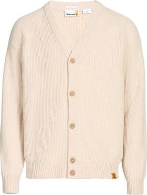 Timberland gemischte Woll -Strickjacke - Beige