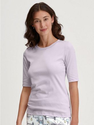 CALIDA Kurzarmshirt Amalfi Journey Damen (1-tlg) Feinripp