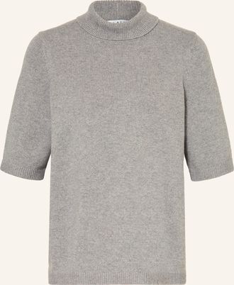 Alaia Ala&iuml;a Strickshirt Mit Cashmere grau