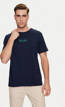 Benetton United Colors Of Benetton T-Shirt 3I1XU1096 Dunkelblau Regular Fit