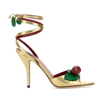 Valentino Garavani Femme, Chaussures, Jaune, Taille: 41 1/2 EU Sandales Cherryfic