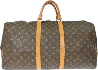Louis Vuitton unisex, Pre-owned, Brun, Taille: ONE Size Pre-owned Keepall Bag
