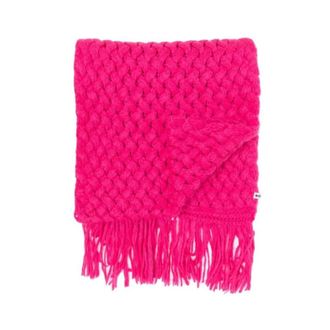 BONSAI unisex, Accessoires, Rose, Taille: ONE Size Knitted Scarf Fuhsia