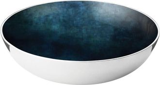 Stelton 451-13 Stockholm Schale, Durchmessser 400, Gross, Aluminium mit kalter Emaille, Horizon, 40.5 x 14.5 x 41 cm