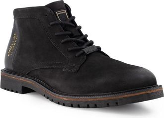 Bugatti Herren Desert Boots schwarz Veloursleder