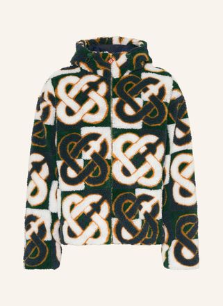 Casablanca Teddyfell-Jacke gruen