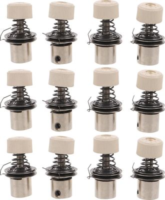 Angoily 12-teiliges Fadenspannungs-Set: Praktisches Nähmaschinenteil - Fadenspannungsregler und Führungsklemme - Metall-Fadenklemmvorrichtung für Nähmaschinen