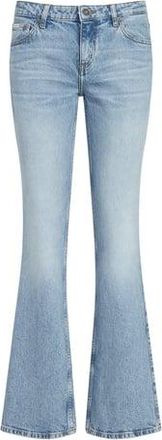 Guess Jean bootcut en coton m&eacute;lang&eacute;
