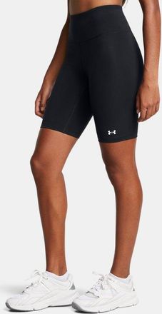 Under Armour Motion Radlerhose (20 cm) für Damen Schwarz / Weiß XXL
