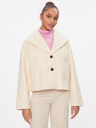 Noisy May Übergangsmantel Halston 27028853 Beige Loose Fit