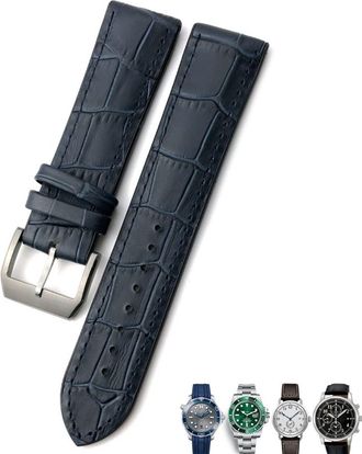 Generic 20mm 21mm 22mm Leder Uhrenarmband Schwarz Braun Bänder Für Omega 300 IWC Armband