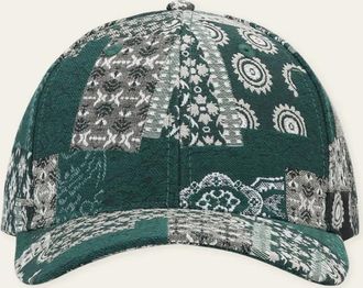 Les Deux Baseball Cap mit Patchwork-Muaster in