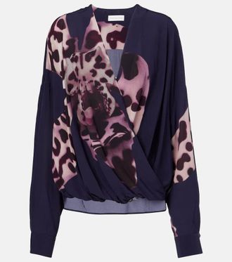 Dries Van Noten Bedrucktes Top