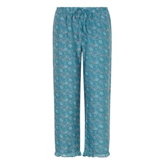 Xirena Pantalon Montana Daisy Voile de Coton et Soie Xirena