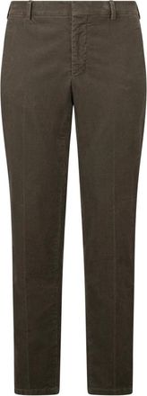 Moorer Homme, Pantalons, Brun, Taille: M Pantalon en velours c&ocirc;tel&eacute; Borel