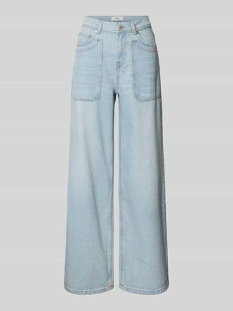 BA&SH Wide Leg Jeans mit aufgesetzten Eingrifftaschen Modell ZOEL