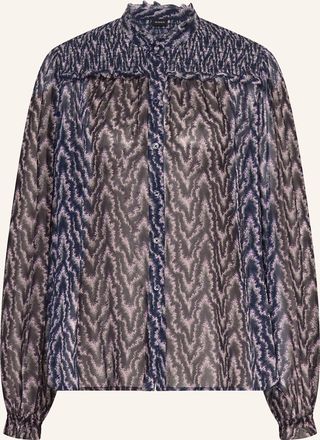 HUGO BOSS Bluse Benvylla blau