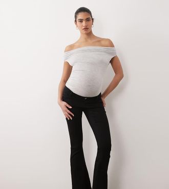 Only Jean &eacute;vas&eacute; effet push-up - Noir