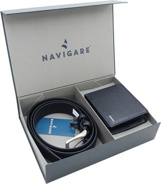 Navigare Geldb&ouml;rsen- und G&uuml;rtel-Set Men
