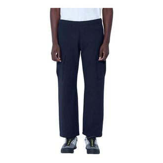 C.P. Company C.p. Company, Homme, Pantalons, Bleu, Taille: L Pantalon de surv&ecirc;tement cargo en coton bross&eacute;