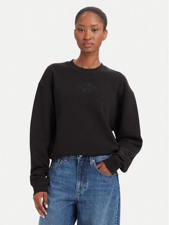HUGO BOSS Sweatshirt Daxandria_1 50566693 Schwarz Relaxed Fit
