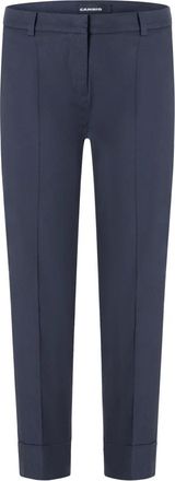 Cambio Femme, Pantalons, Bleu, Taille: 48 FR Pantalon Cropped