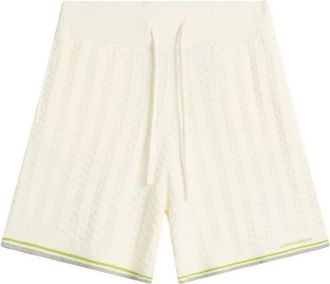 Casablanca Homme, Shorts, Blanc, Taille: XL Tennis Boucle Shorts