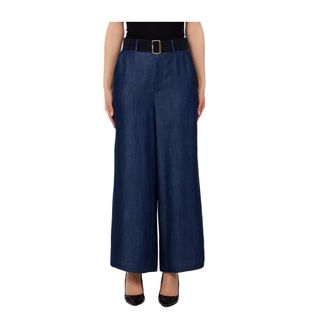 Liu Jo Femme, Jeans, Bleu, Taille: 44 FR Jean Large Court