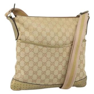 Gucci Pre-owned Vintage Cross Body Bag - - Pre-owned - Damen - Beige - ONE SIZE