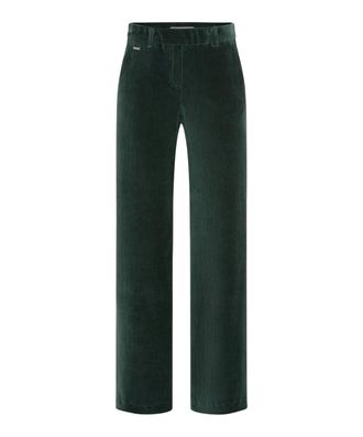 Brax Damen Style.Maine Jersey Corduroy Wide Leg Hose
