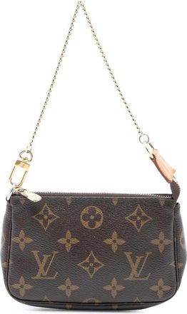 Louis Vuitton Crossbody Bags - Monogram Mini Pochette Accessoires - Gr. unisize - in Braun - f&uuml;r Damen