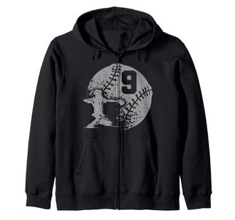 Generic 2014 9. Geburtstag Baseball neun 9 Jahre alte Jungen Kinder Kapuzenjacke