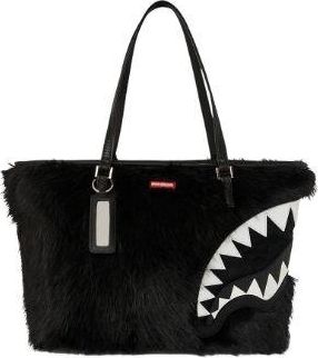 Sprayground Sprayground | Fur Cray Black Tote