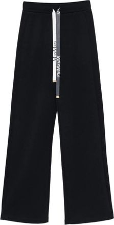 Max Mara Femme, Pantalons, Bleu, Taille: 40 FR Smmbali Wide Pantalons
