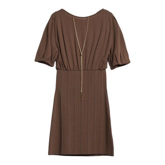 Elisabetta Franchi Damen, Kleider, Braun, XLGr&ouml;&szlig;e