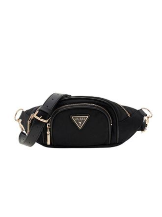 Guess Womens Belt Bag Black Polyamide - Other