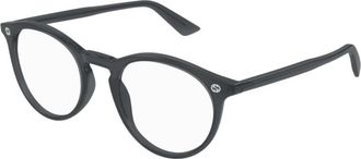 Gucci Stilvolle Brillenfassung Gg0121O - - Accessories - unisex - Grau - 49 MM