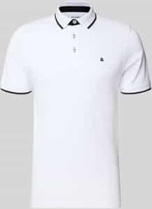 Jack & Jones Regular Fit Poloshirt mit Label-Stitching Modell PAULOS