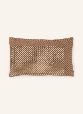 Pad Pad Dekokissenh&uuml;lle Leather Weave braun