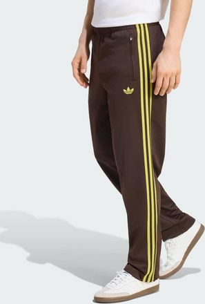 adidas Originals Firebird - Pantalon de surv&ecirc;tement - Caf&eacute; aurora et citron vert d&eacute;lav&eacute;-Marron