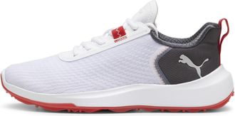 Puma Herren Fusion Crush Sport Golf Shoe, White-Dark Coal, 42 EU