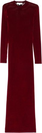 Ludovic de Saint Sernin Maxikleid aus Samt - Rot