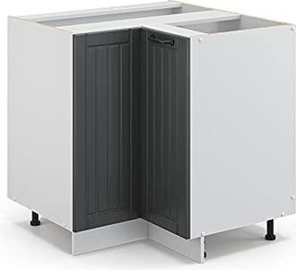 Vicco Meuble dangle Fame-Line, Anthracite/Blanc, 80.5 cm sans Plan de Travail