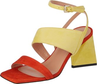 Pollini Damen Sa16497c0gta246a W.Sandal, Mehrfarbig, 35 EU