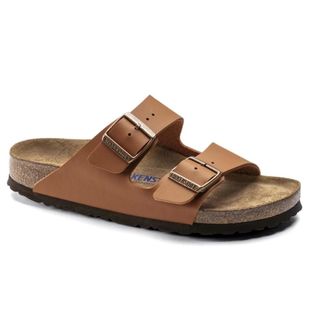 Birkenstock Arizona Soft Footbed Birko-Flor - - Shoes - Herren - Braun - 45 EU